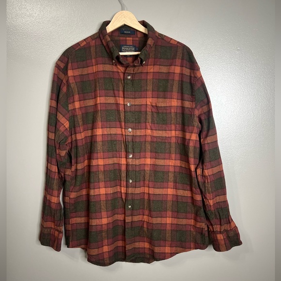 Pendleton | Shirts | Pendleton Mason Flannel Shirt Size Xl Button Up Gorpcore Utility Hiking ...